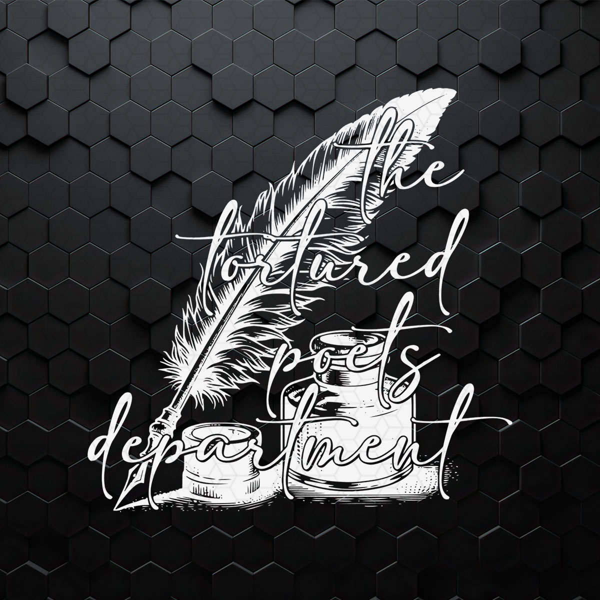 Vintage The Tortured Poets Department SVG - Inspire Uplift