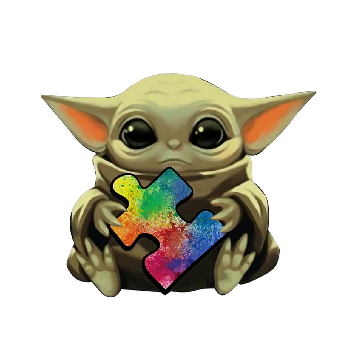 Baby Yoda Puzzle - Star Wars And Baby Yoda Lovers For Autism | Inspire ...