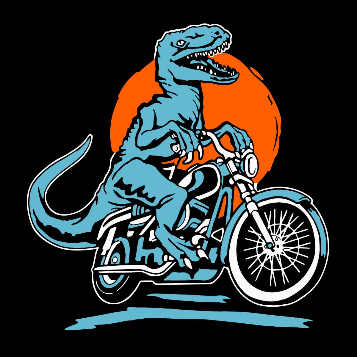 Raptor Dinosaur Bicycle SVG Dinosaur SVG Animal SVG Dinosaur | Inspire ...