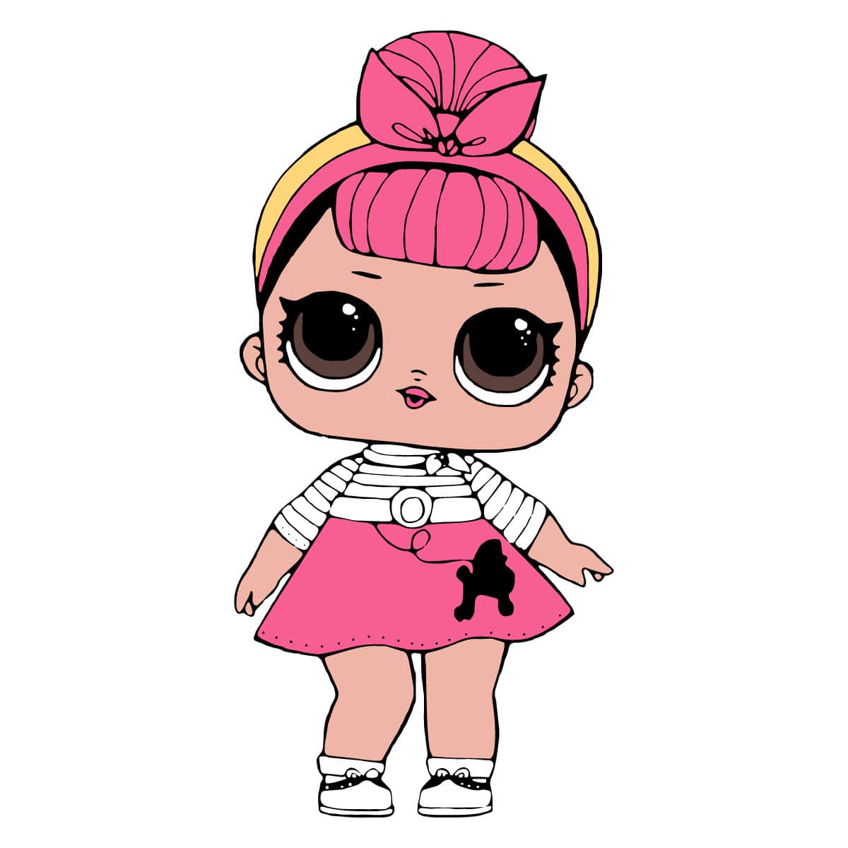 Lol Doll Pink SVG Doll Pink SVG Doll SVG Baby Doll SVG Trend | Inspire ...