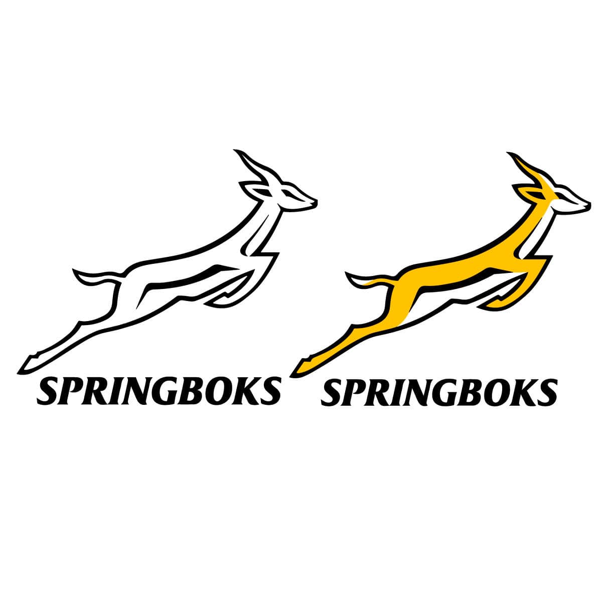 South Africa Springboks Rugby Logo Kentekens Layered SVG Spr | Inspire ...