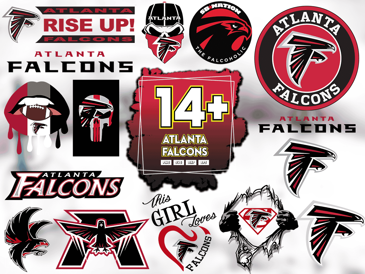 15 Files Atlanta Falcons Svg Bundle, Falcons Logo Svg, Falco | Inspire ...