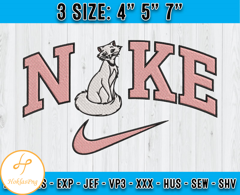 Peppo and Hit Cat Embroidery, Nike x The Aristocats Embroide | Inspire ...