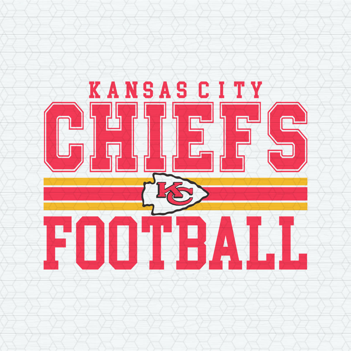 Kansas City Chiefs Football Logo SVG - Inspire Uplift