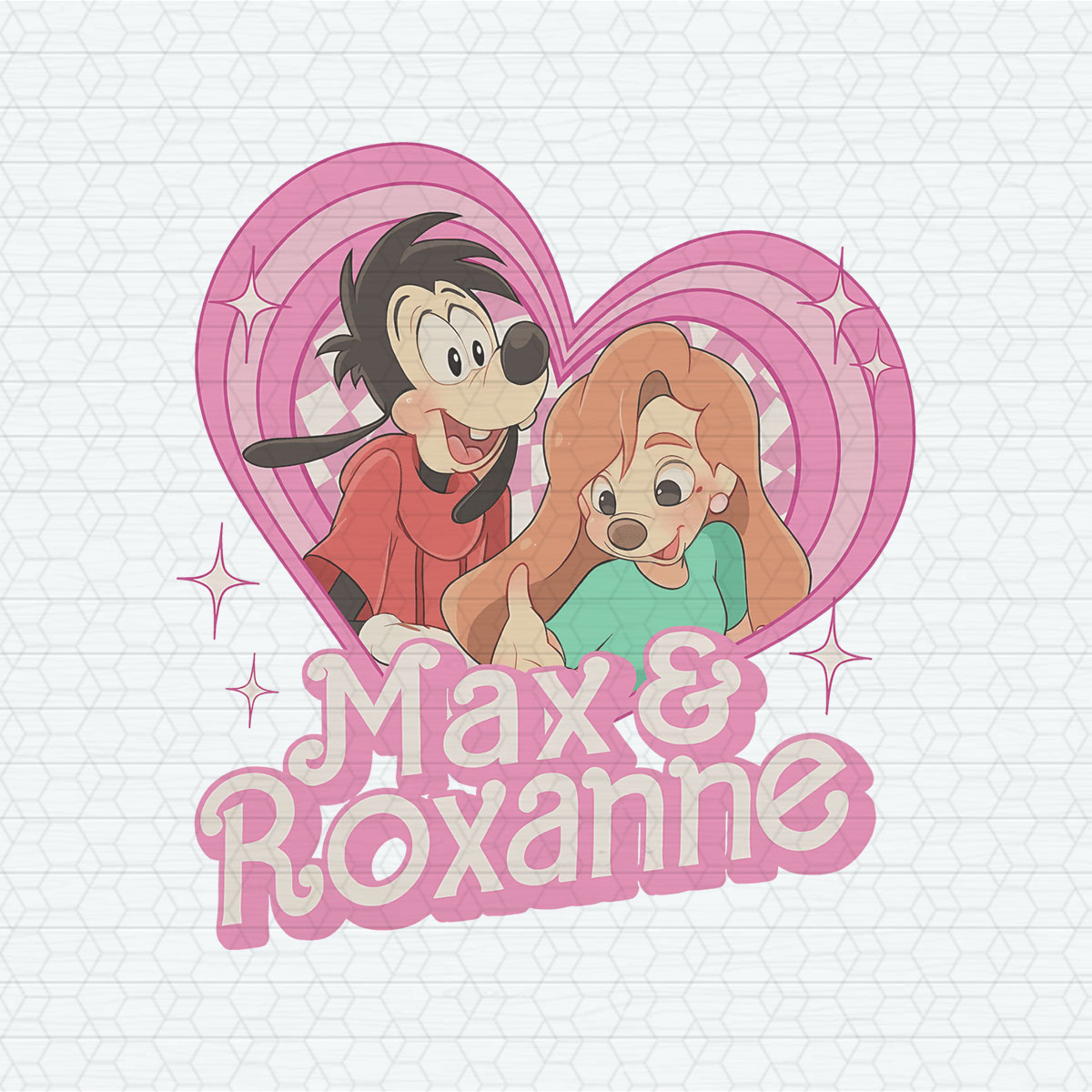 Max And Roxanne Pink Doll Heart PNG - Inspire Uplift