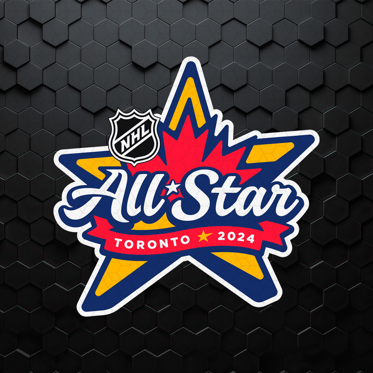 2024 Nhl All Star Toronto Game Event Logo SVG | Inspire Uplift