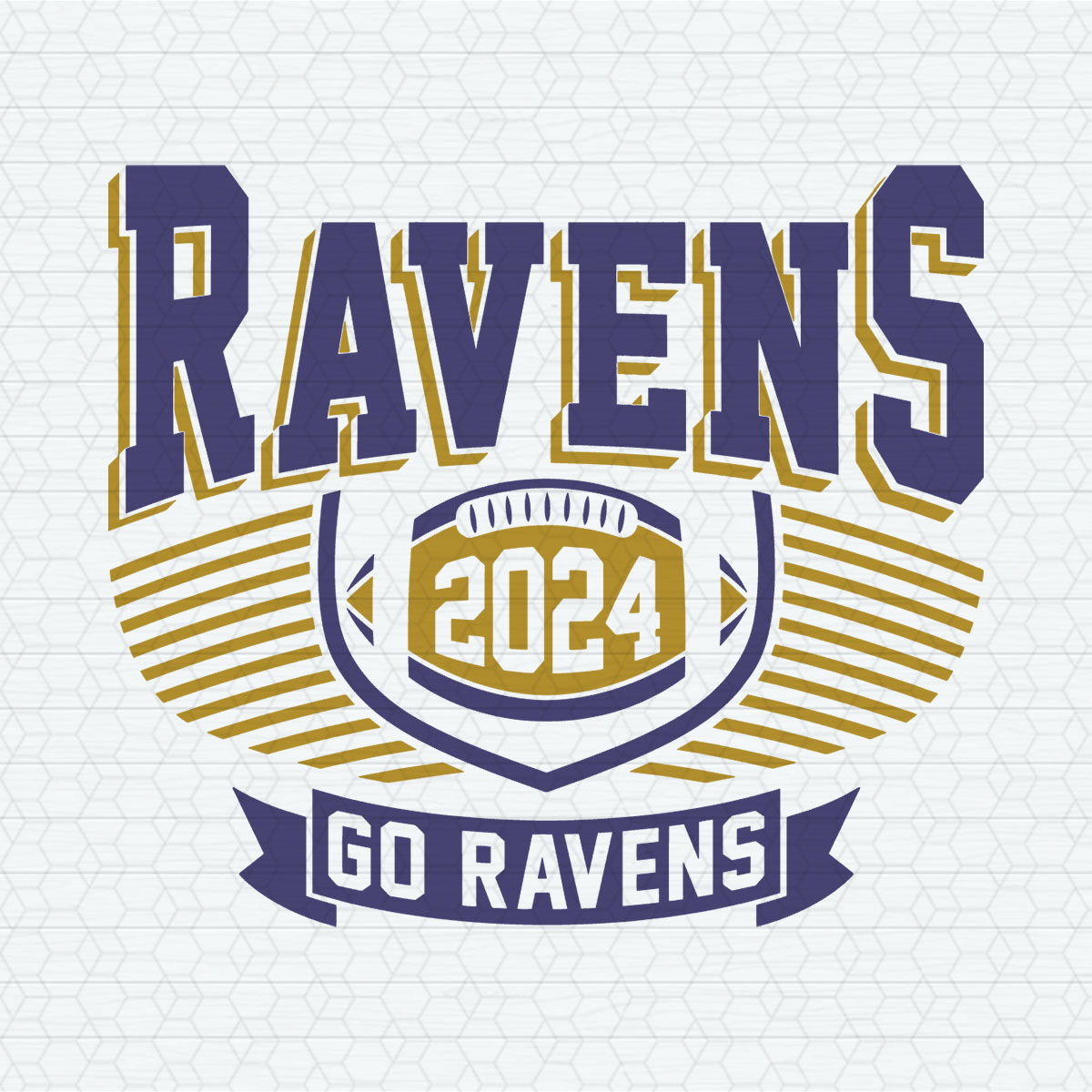 Nfl Football Go Ravens 2024 SVG | Inspire Uplift