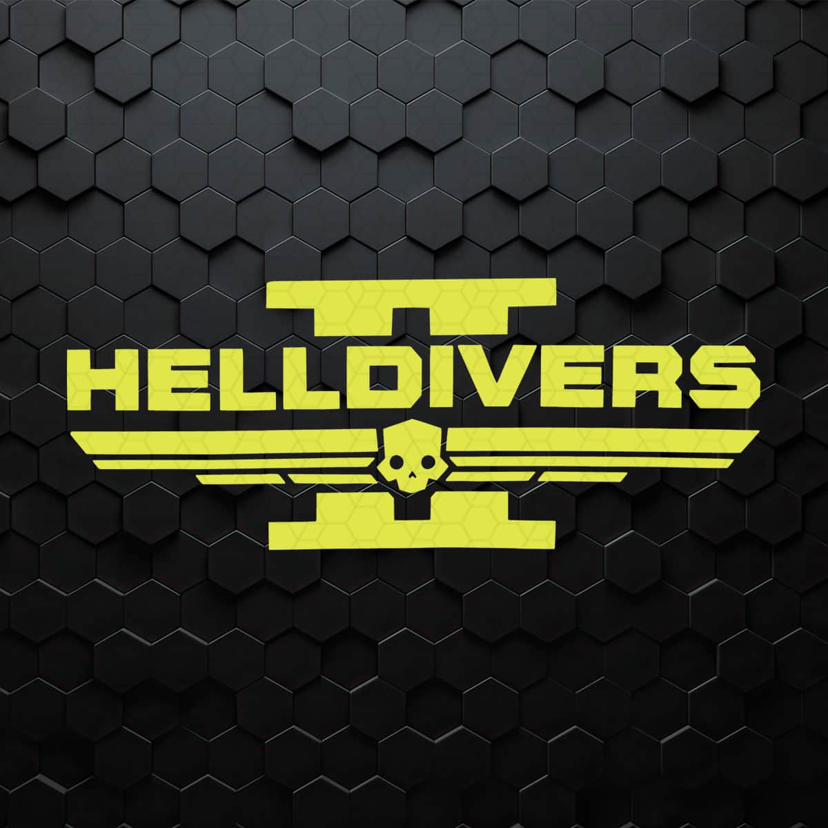 Retro Helldivers 2 Logo Squad Based Shooter SVG - Inspire Uplift