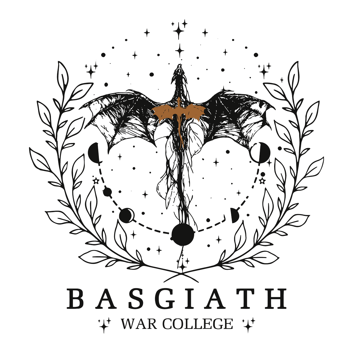 Fourth Wing Basgiath War College SVG1 | Inspire Uplift