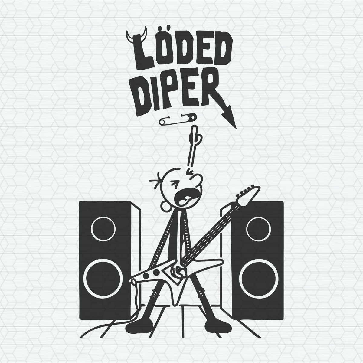 Loaded Diaper Wimpy Kid Book Day SVG | Inspire Uplift