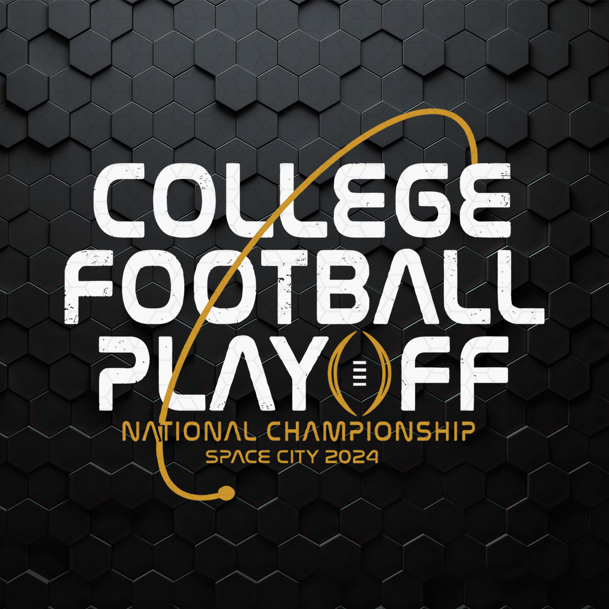 College Football Playoff Space City 2024 SVG - Inspire Uplift