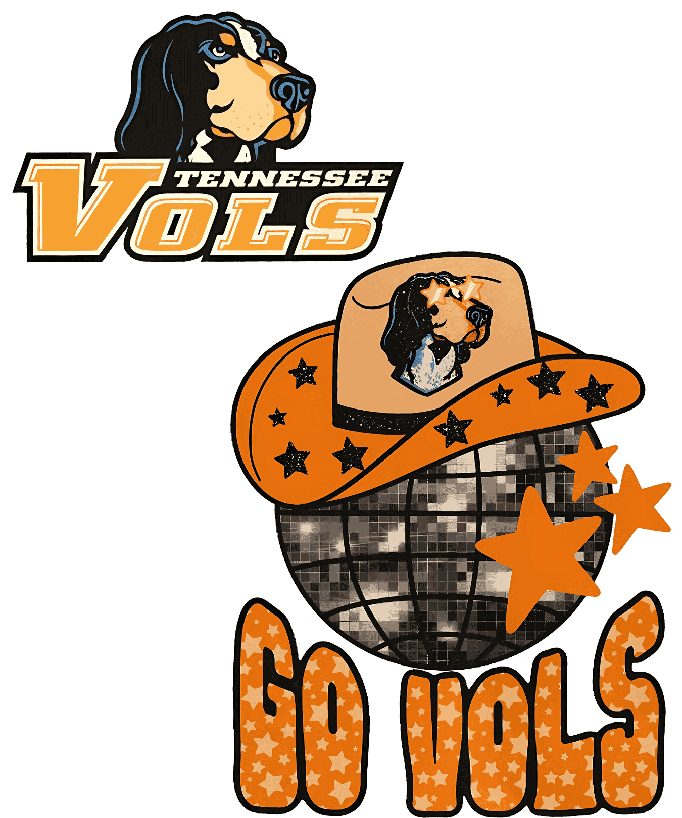 Tennessee Vols Disco Ball PNG Tennessee Volunteers Football - Inspire ...