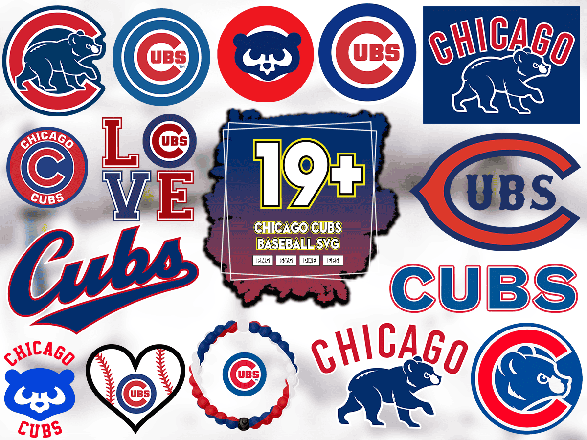 Chicago Cubs Baseball Svg Bundle, Chicago Cubs Vector, Chica - Inspire ...