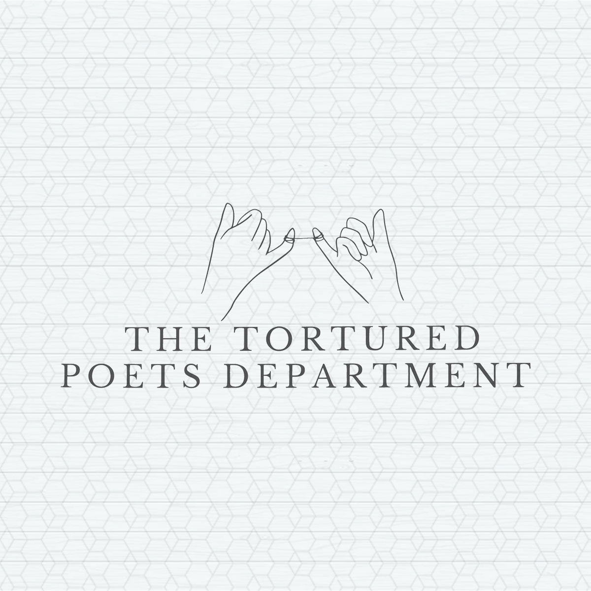 The Tortured Poets Department Hand SVG - Inspire Uplift