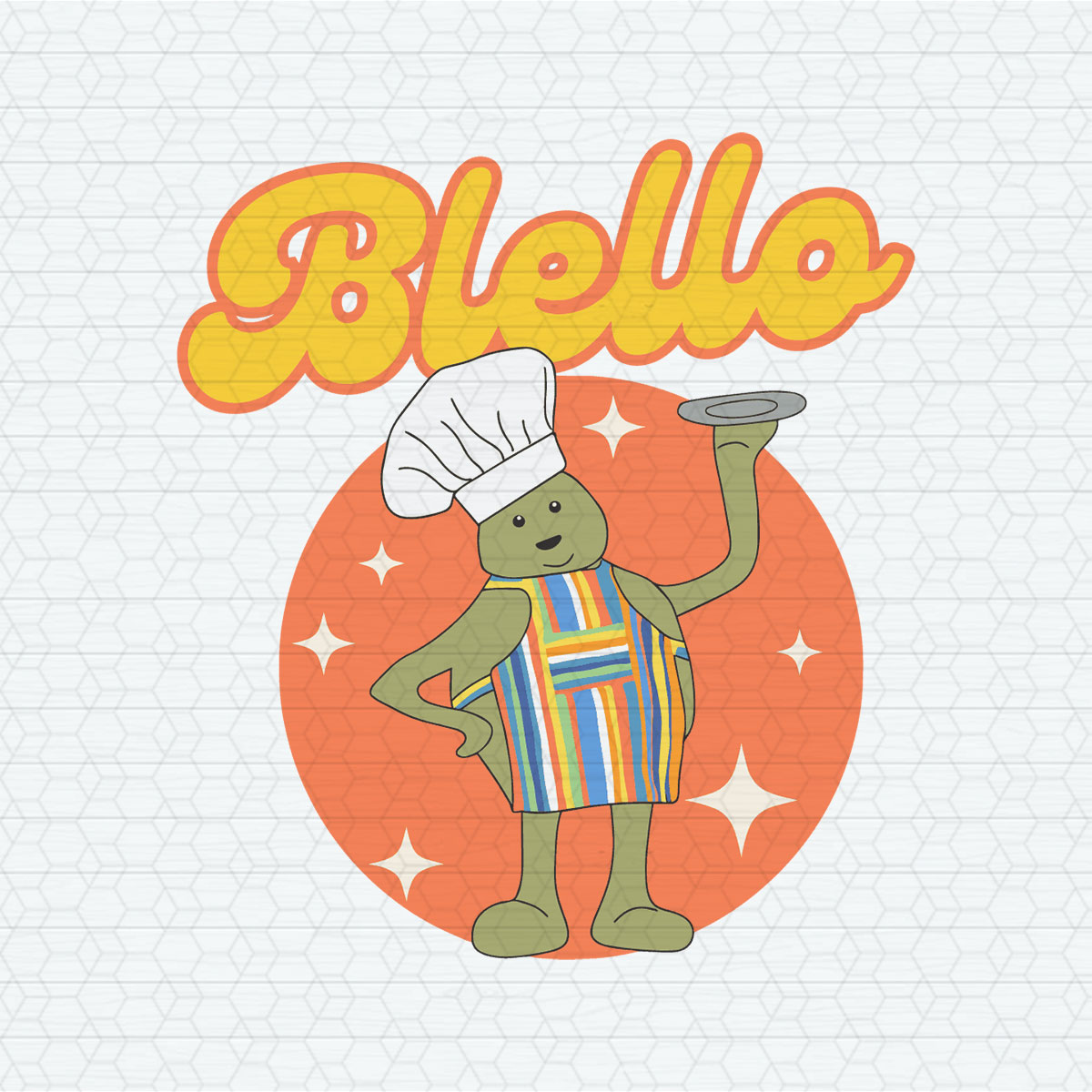Funny Blello The Tiny Chef Show SVG | Inspire Uplift