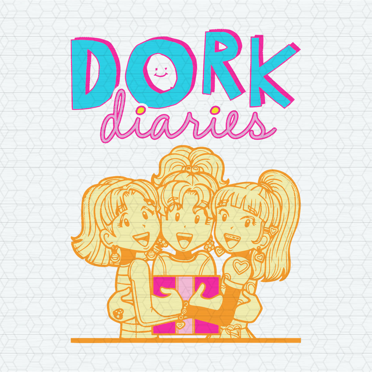 Dork Diaries Protagonist Nikki Maxwell SVG | Inspire Uplift