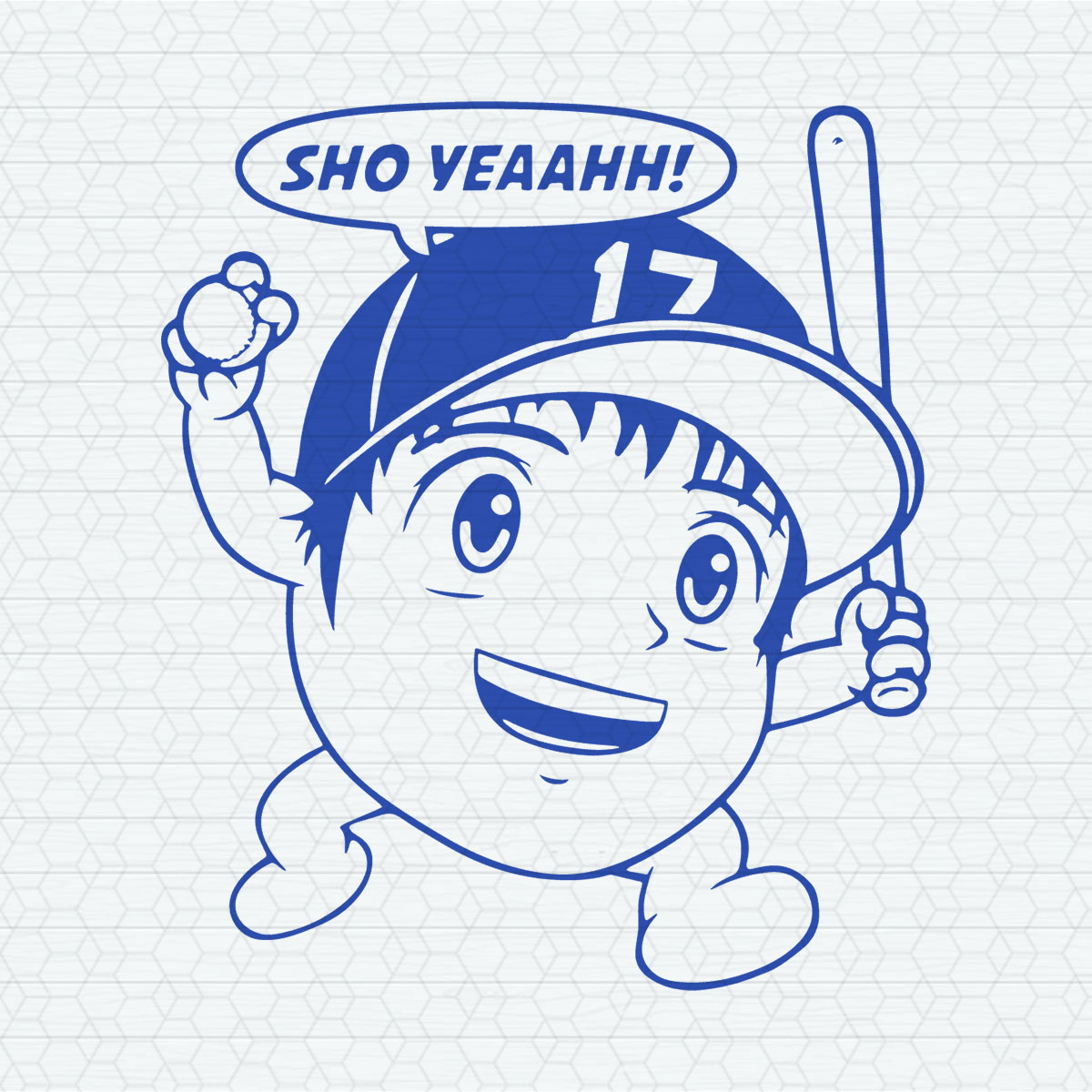 Sho Yeah Los Angeles Dodgers Shohei Ohtani SVG | Inspire Uplift