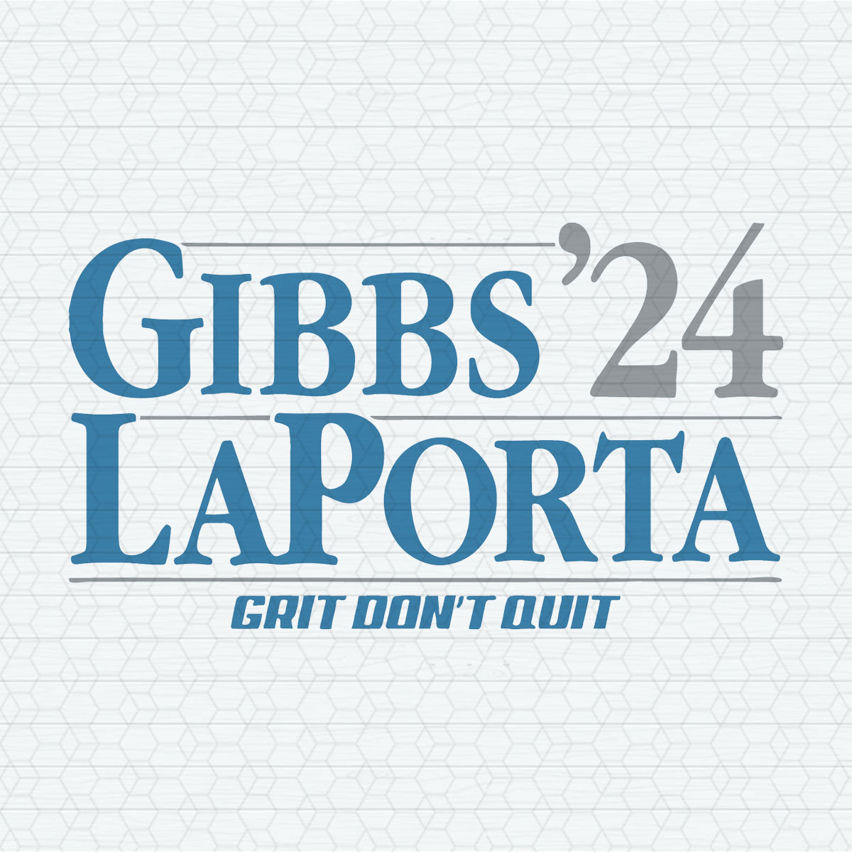 Retro Gibbs Laporta Grit Don't Quit SVG - Inspire Uplift