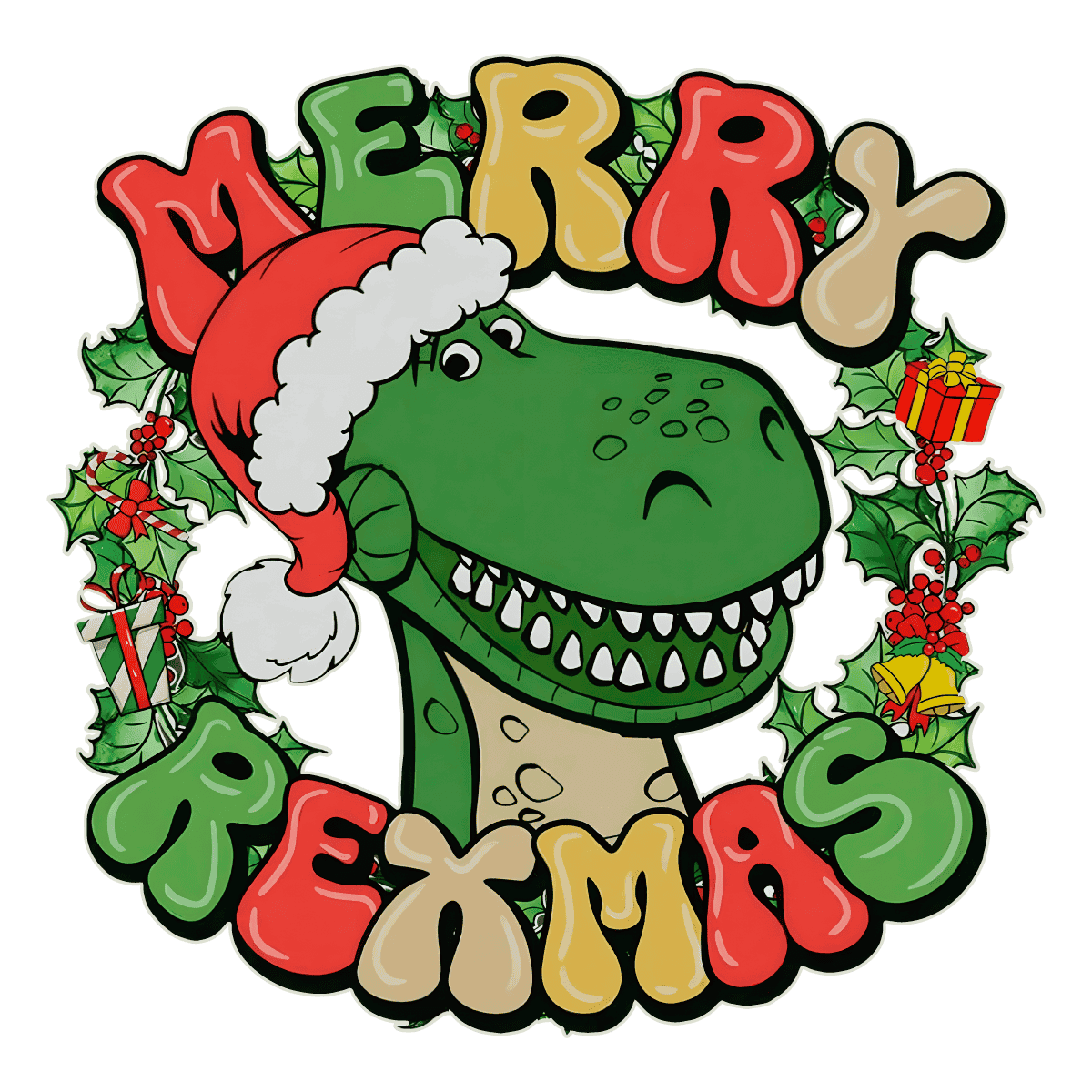 Toy Story Christmas Merry Rexmas PNG | Inspire Uplift