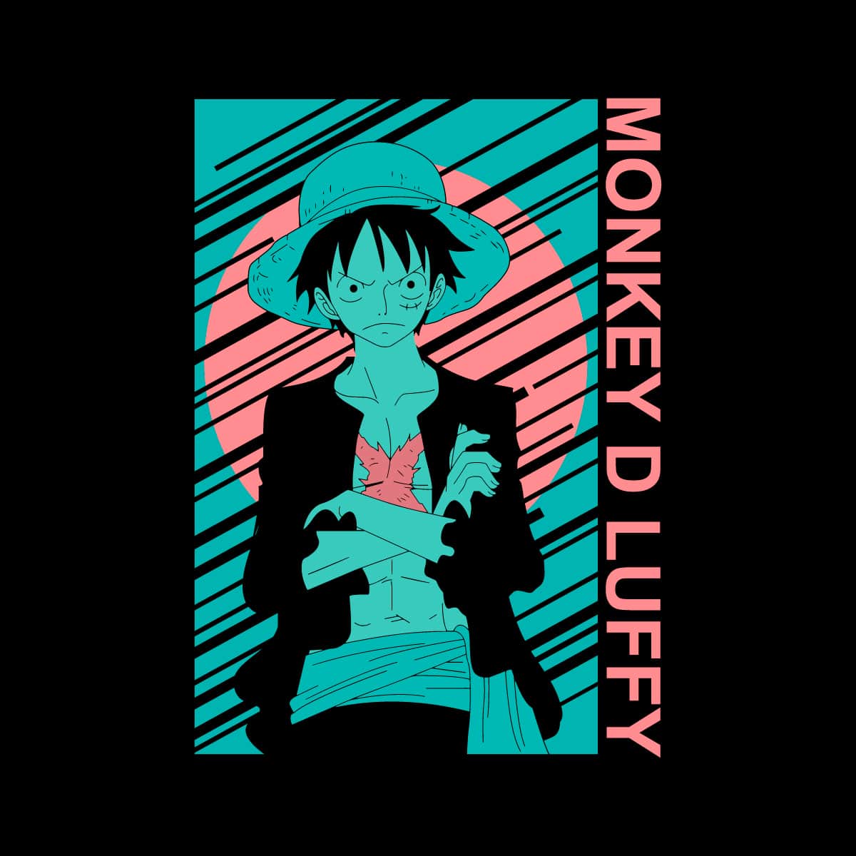 Monkey D Luffy SVG One Piece SVG Luffy One Piece SVG Luffy S - Inspire ...