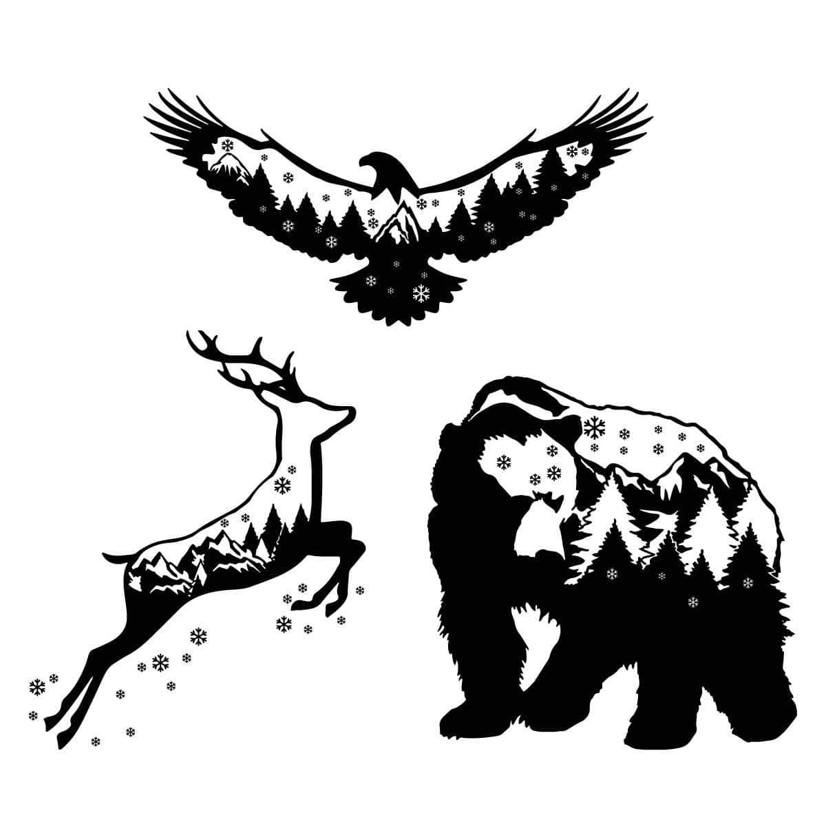 Wildlife SVG Trending SVG Forest SVG Animals SVG Bear SVG De | Inspire ...