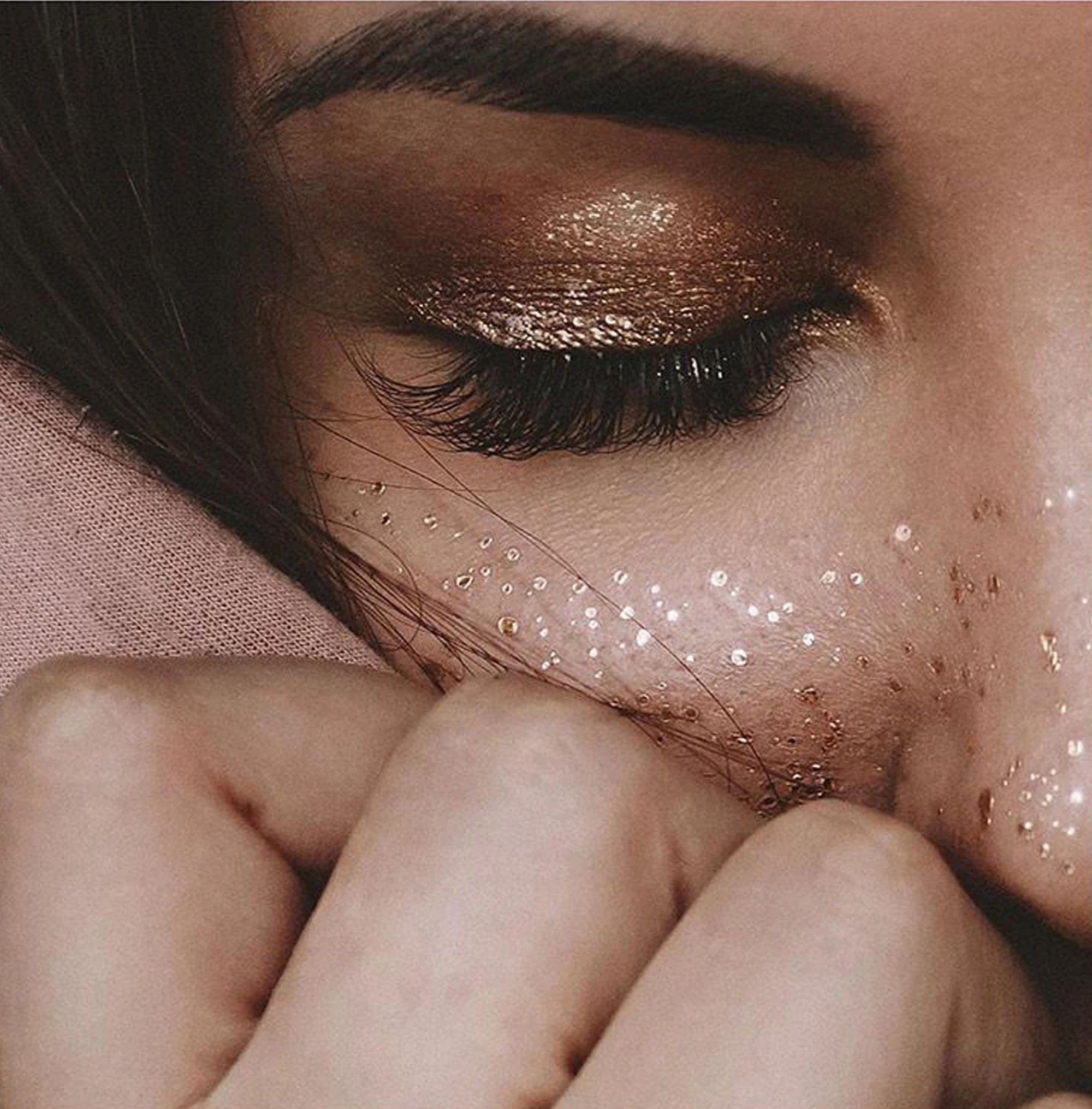 Gold Freckles Tattoos, Gold Flower Temporary Face Stickers f | Inspire ...