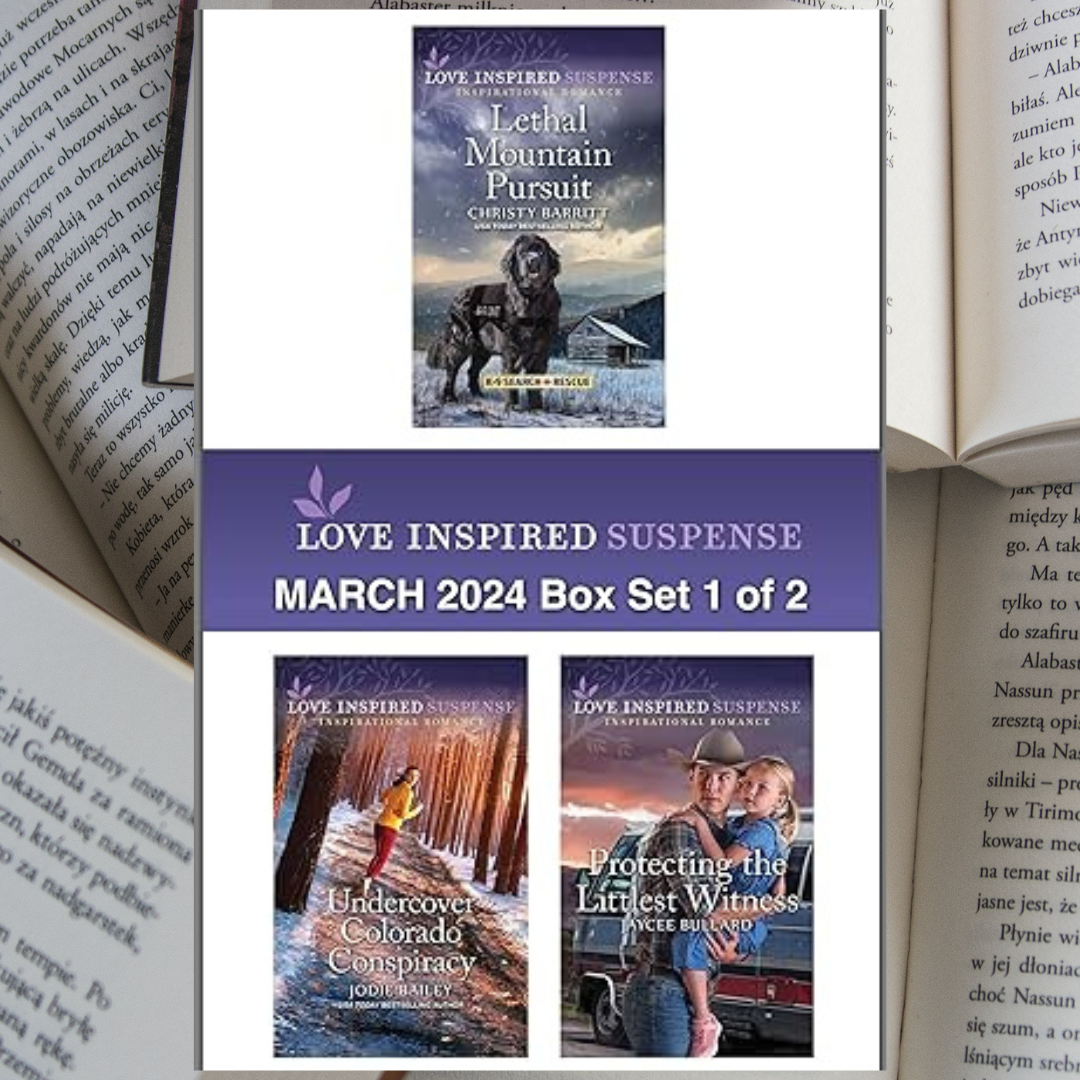 Love Inspired Suspense March 2024--Box Set 1 of 2 | Inspire Uplift