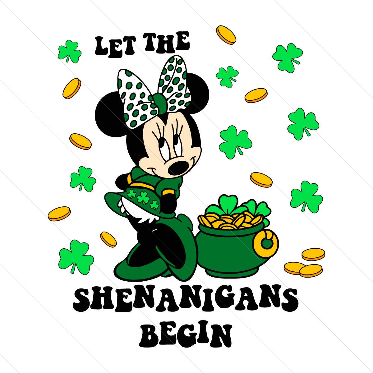 Minnie Lets The Shenanigans Begin SVG File Digital - Inspire Uplift