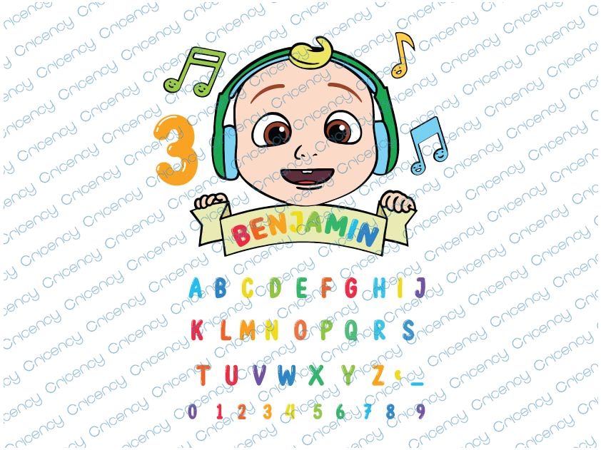Cocomelon Logo And Full Alphabets Birthday svg/png,Cocomelon | Inspire ...