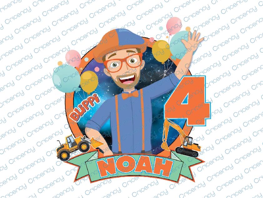Personalized Name For Birthday Blippi Png, Family Of Birthda | Inspire ...