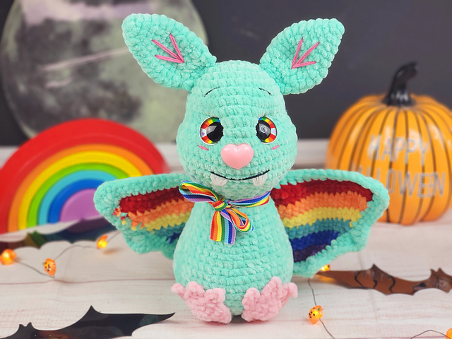 Bella the Bat Crochet Pattern, PDF Crochet Pattern Amigurumi | Inspire ...