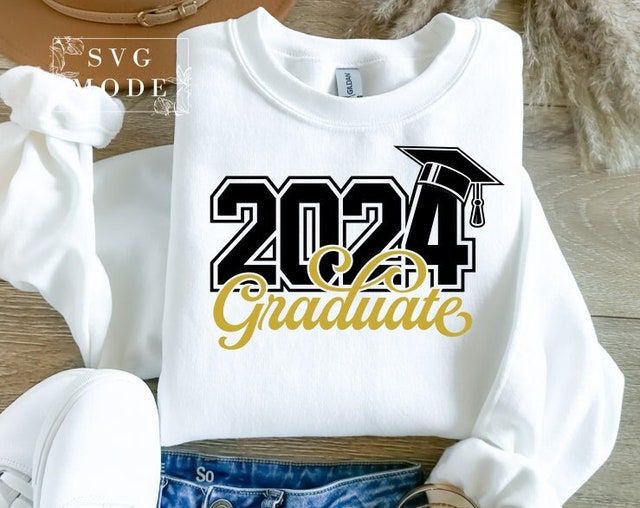 Graduate 2024 SVG PNG PDF, Class of 2024 Svg, Senior 2024 Sv | Inspire ...