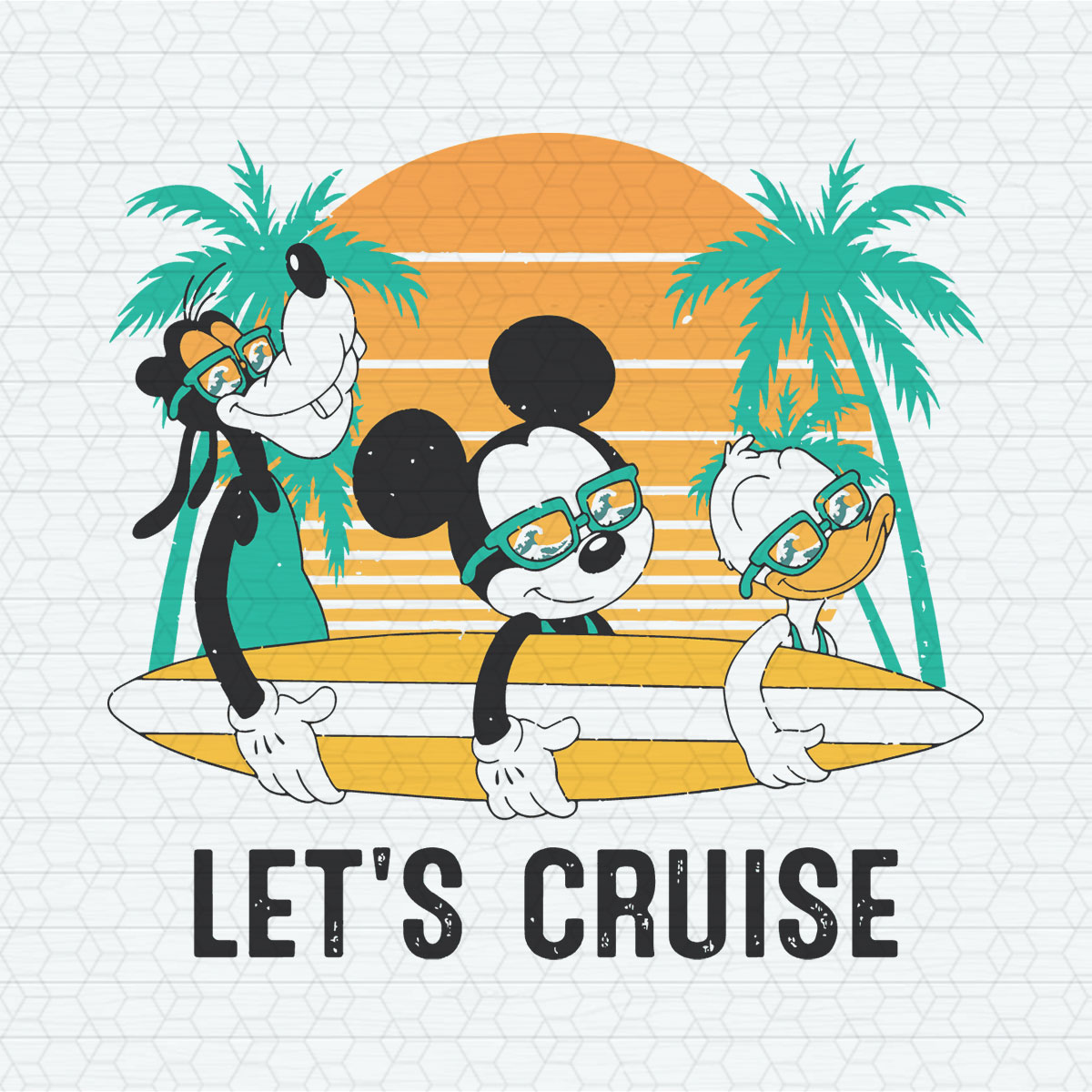 Funny Disney Lets Cruise Mickey Friends PNG | Inspire Uplift