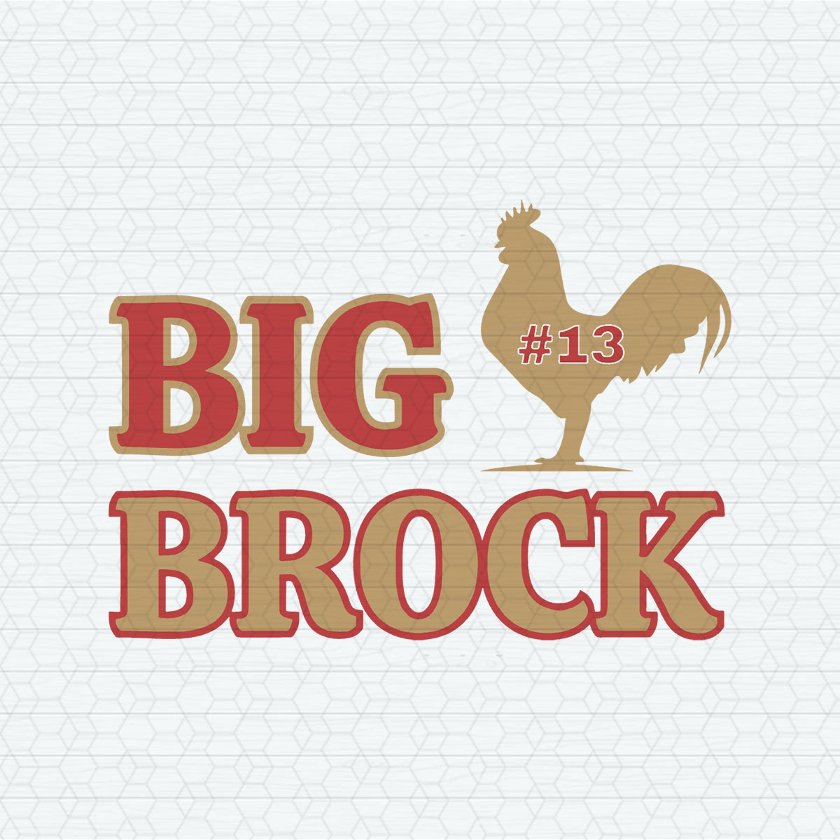 Big Brock Purdy 49ers Player SVG | Inspire Uplift