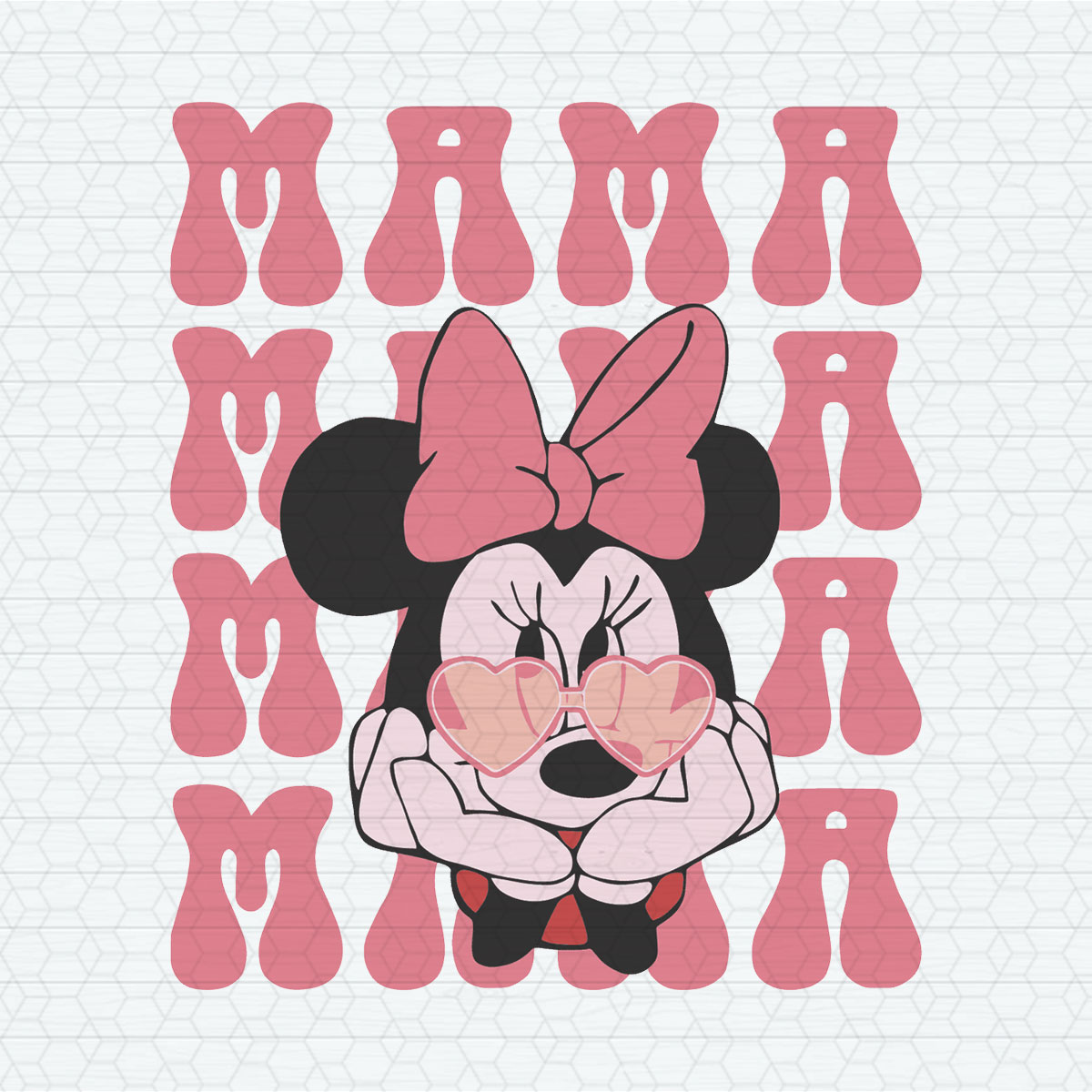 Cute Mama Minnie Mouse SVG | Inspire Uplift