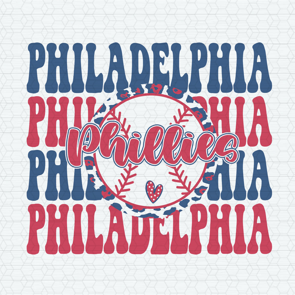 Philadelphia Phillies Baseball Mlb SVG | Inspire Uplift