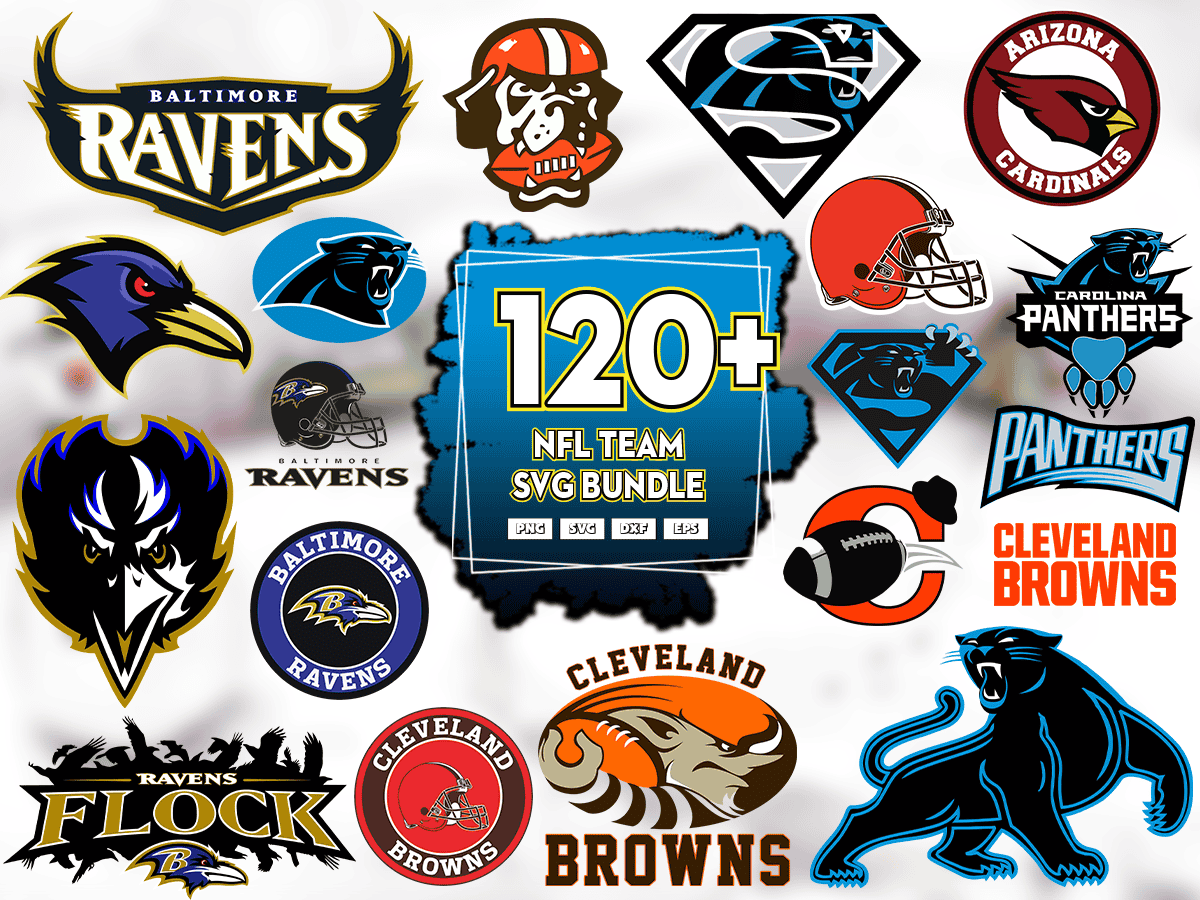 120 Files NFL Team Svg Bundle, Sport Svg, Football Svg | Inspire Uplift