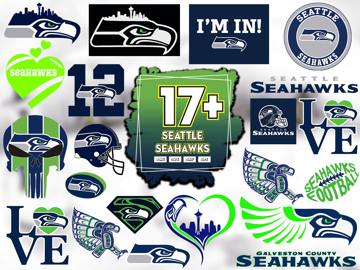 18 Files Seattle Seahawks Svg Bundle, Seahawks Logo Svg, NFL - Inspire ...