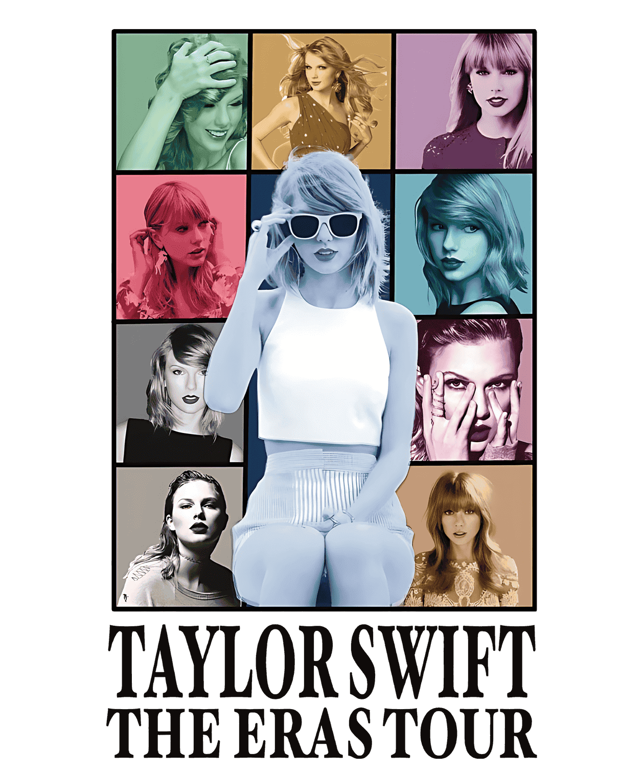 The Eras Tour Png Taylor Swiftie Eras Png Silhouette File T Inspire