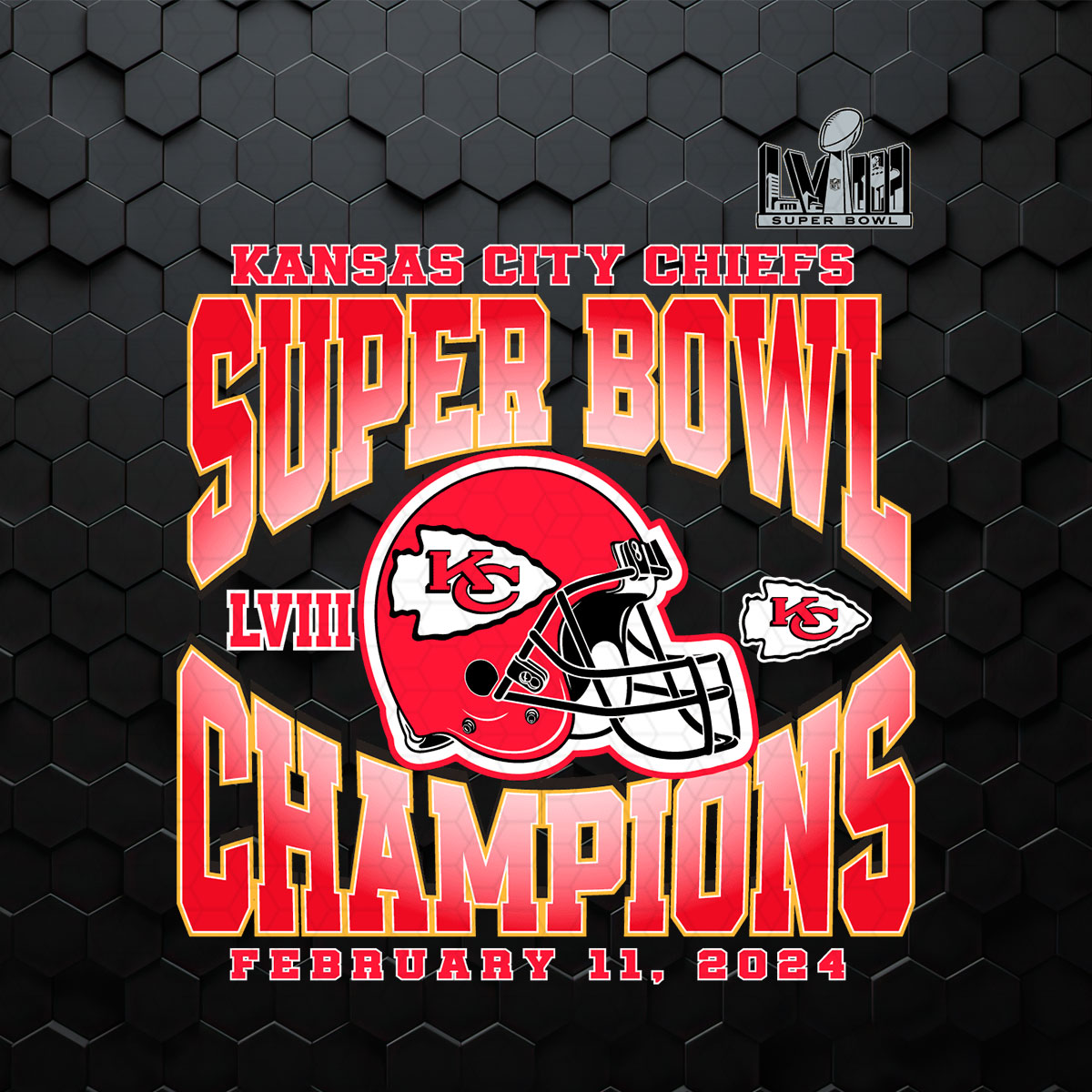 Kansas City Chiefs Super Bowl Champions SVG | Inspire Uplift