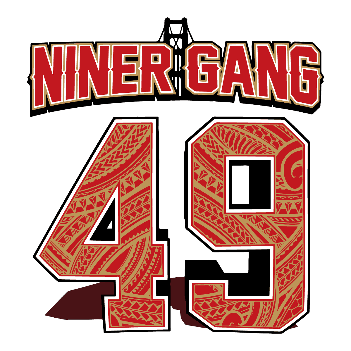 Niner Gang 49 San Francisco SVG Digital Download | Inspire Uplift