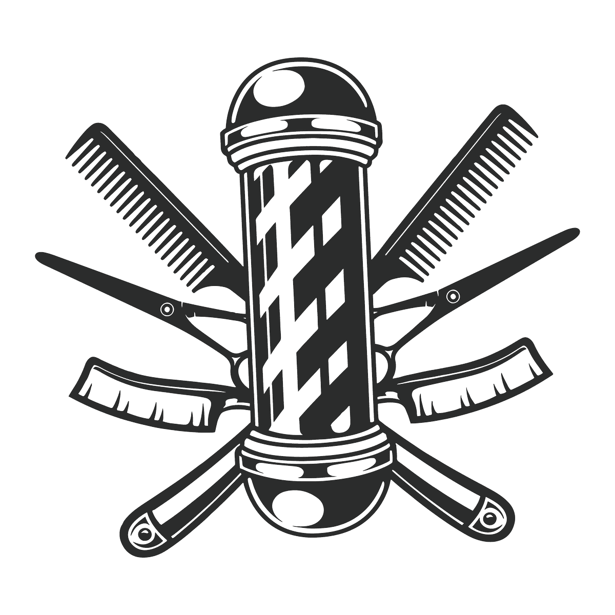 Barber SVG Barbershop SVG Hair Stylist SVG Barber SVG Barber | Inspire ...