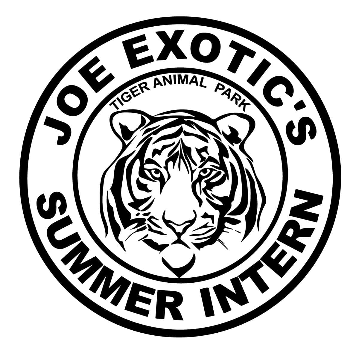 Tiger King SVG Joe Exotic SVG Summer Intern SVG Tiger Animal | Inspire ...