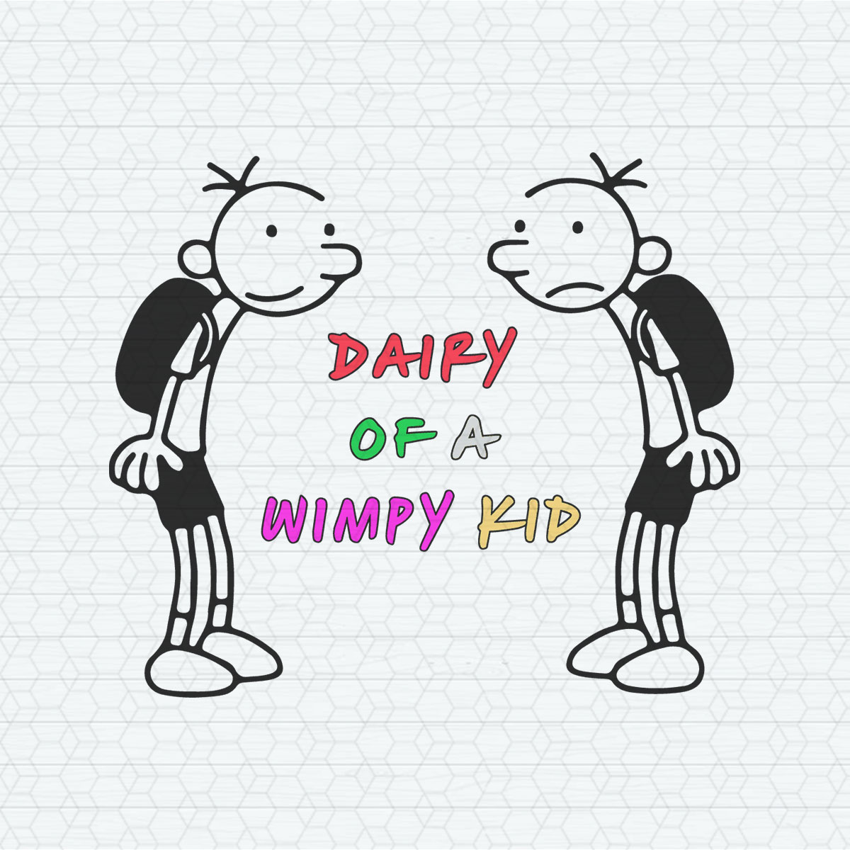 Funny Diary Of A Wimpy Kid Novel SVG | Inspire Uplift