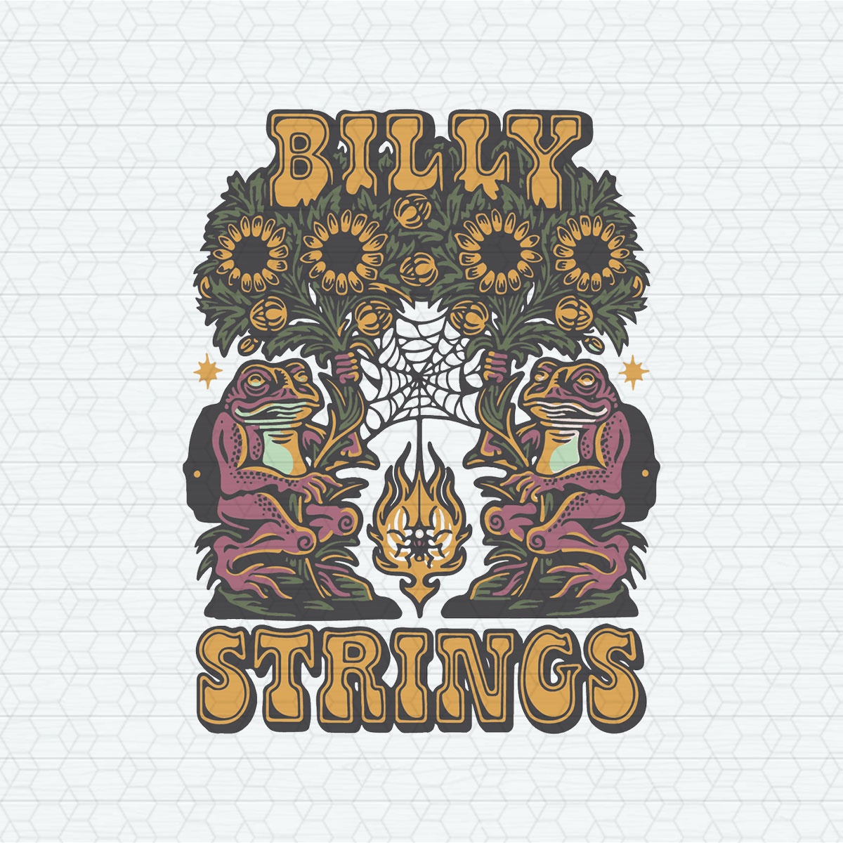 Vintage Billy Strings Music Tour 2024 SVG | Inspire Uplift