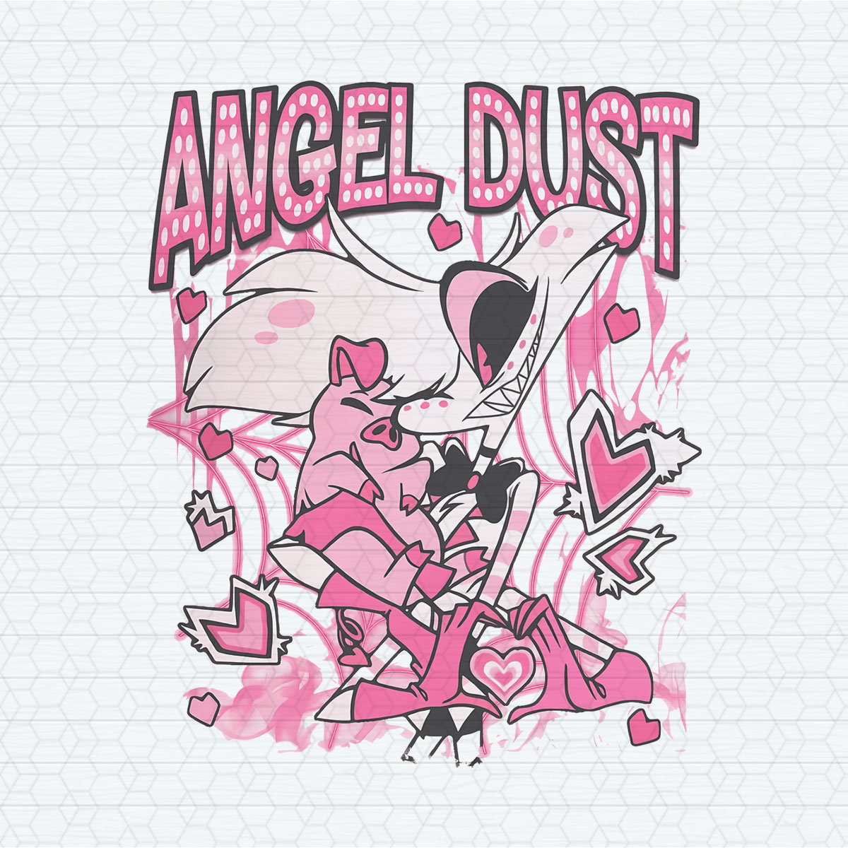 Angle Dust And Fat Nugget Hazbin Hotel PNG | Inspire Uplift