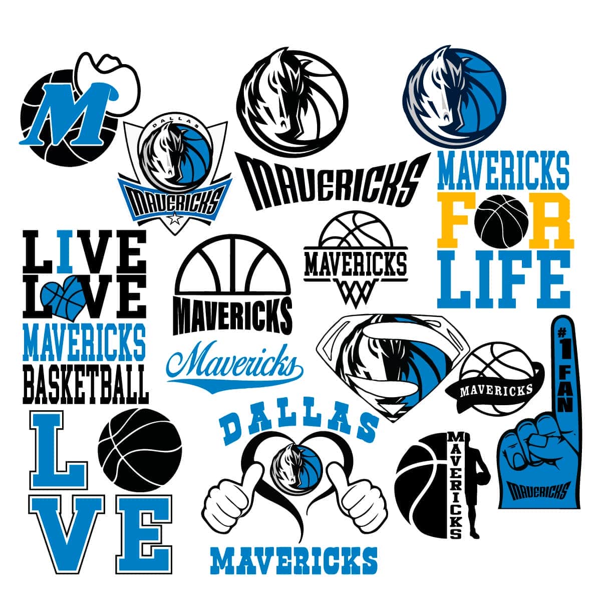 Dallas Mavericks SVG Sport SVG Basketball SVG Nba SVG Basket | Inspire ...