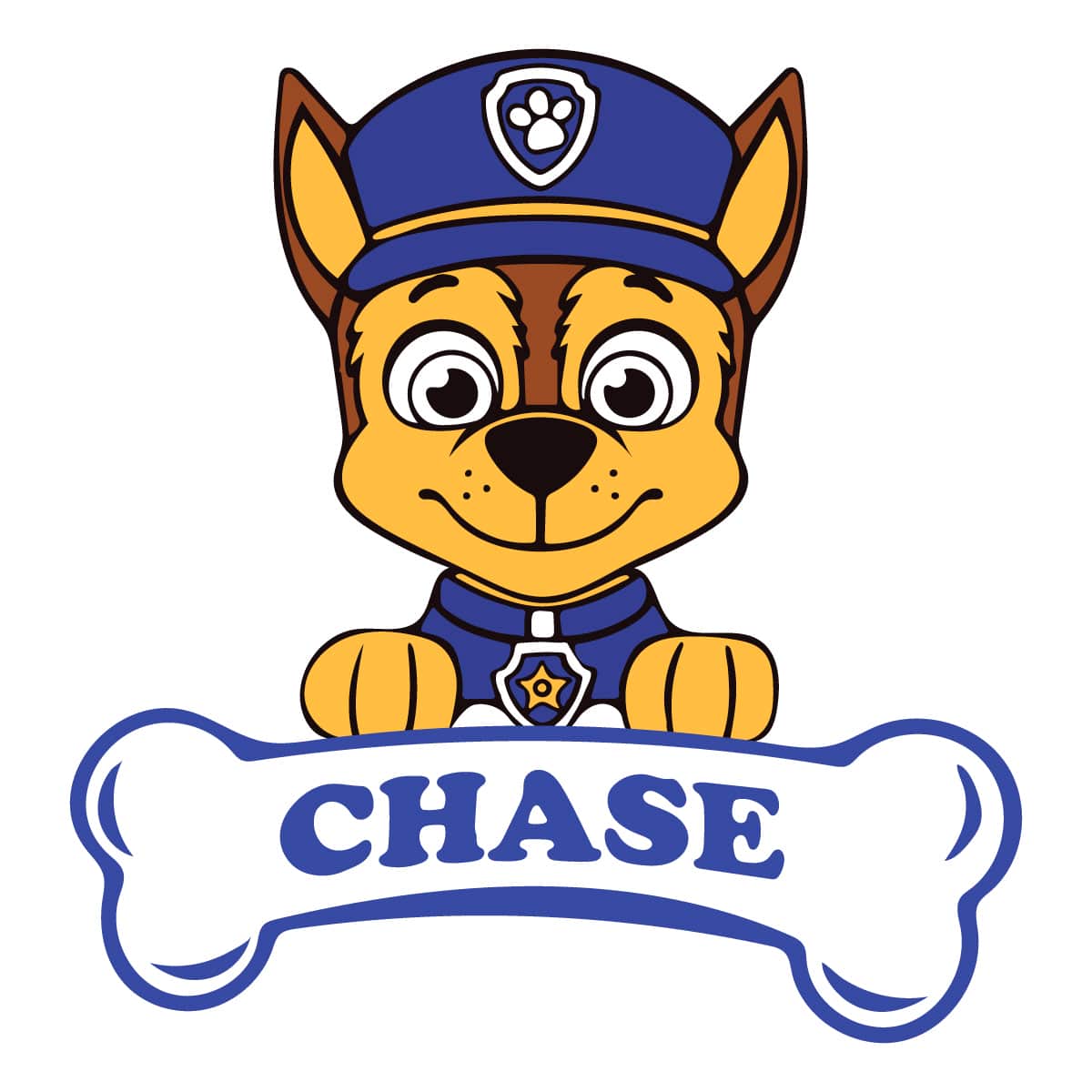 Chase Paw Patrol SVG PNG Cartoon SVG Chase Paw Patrol SVG | Inspire Uplift
