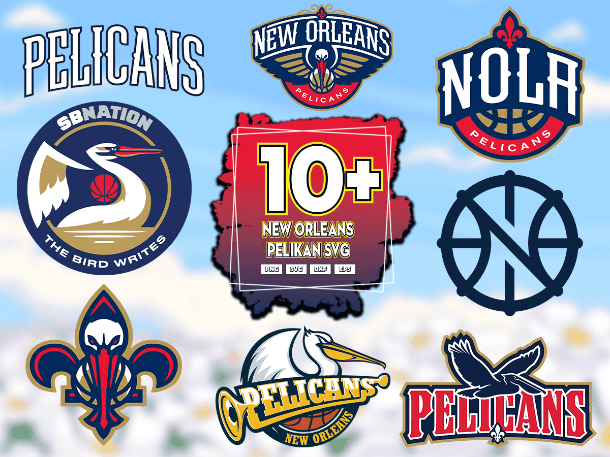 10 Files New Orleans Pelicans Svg Bundle, New Orleans Pelica | Inspire Uplift