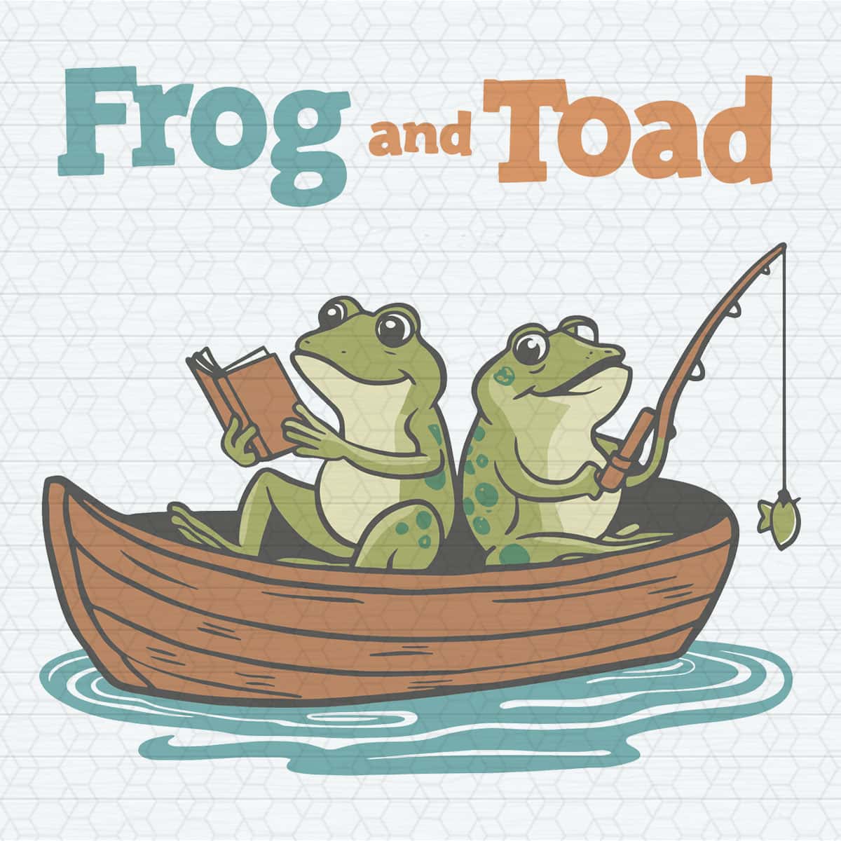Frog And Toad Frog And Toad Vintage Classic Book SVG | Inspire Uplift